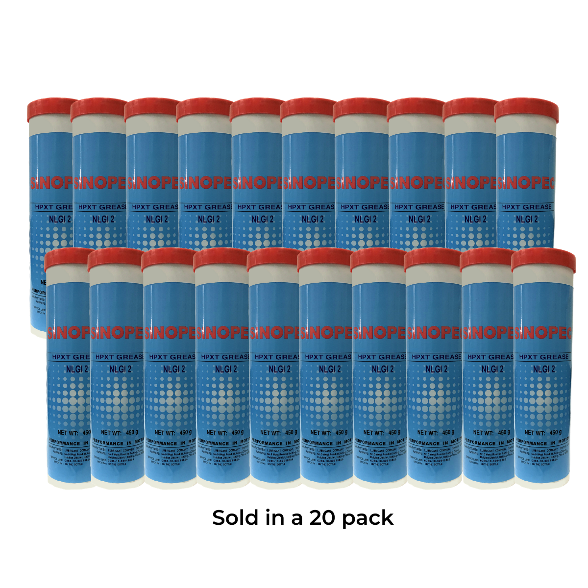 HPXT 450G Extreme Pressure Cartridge – Sinopec Online